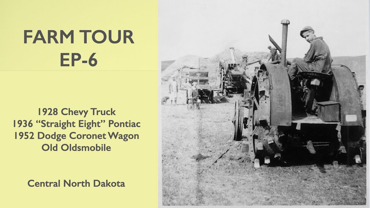 Farm Tour Ep.6 1928 Chevy Truck / 1936 Pontiac - YouTube