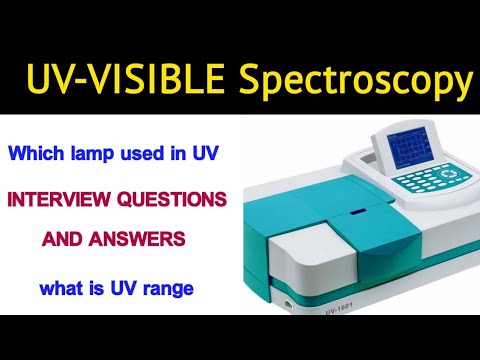 UV-Visible Spectroscopy Interview Questions-QC/UV Spectrometer Most ...