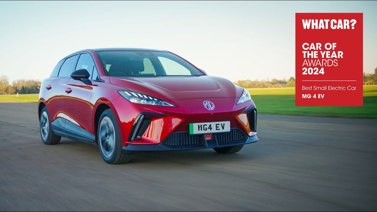 MG4 EV | Best Small Electric Car | WhatCar? Car of the Year Awards 2024 ...