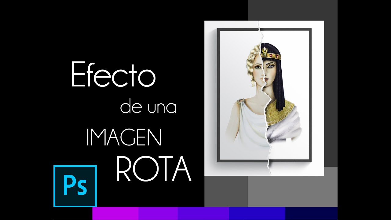 Cómo hacer una foto rota - YouTube