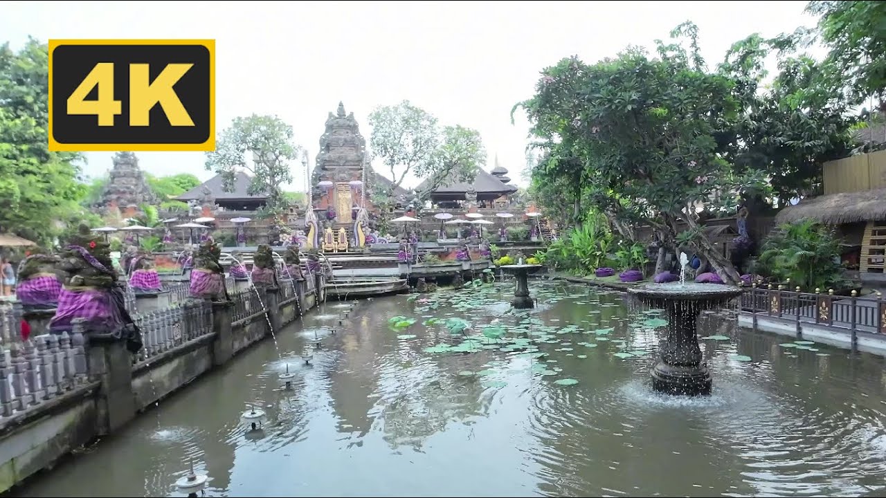 Ubud, Bali 4K Walking Tour - YouTube