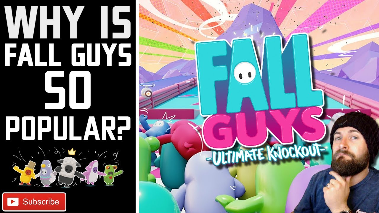 WHY IS FALL GUYS SO POPULAR? // Let's Talk About Fall Guys Success! / A ...