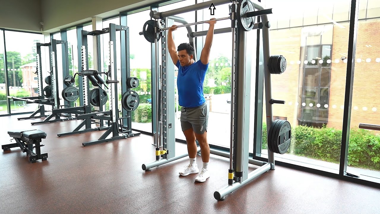 Smith Machine Shoulder Press | Machine | Strength and Conditioning ...