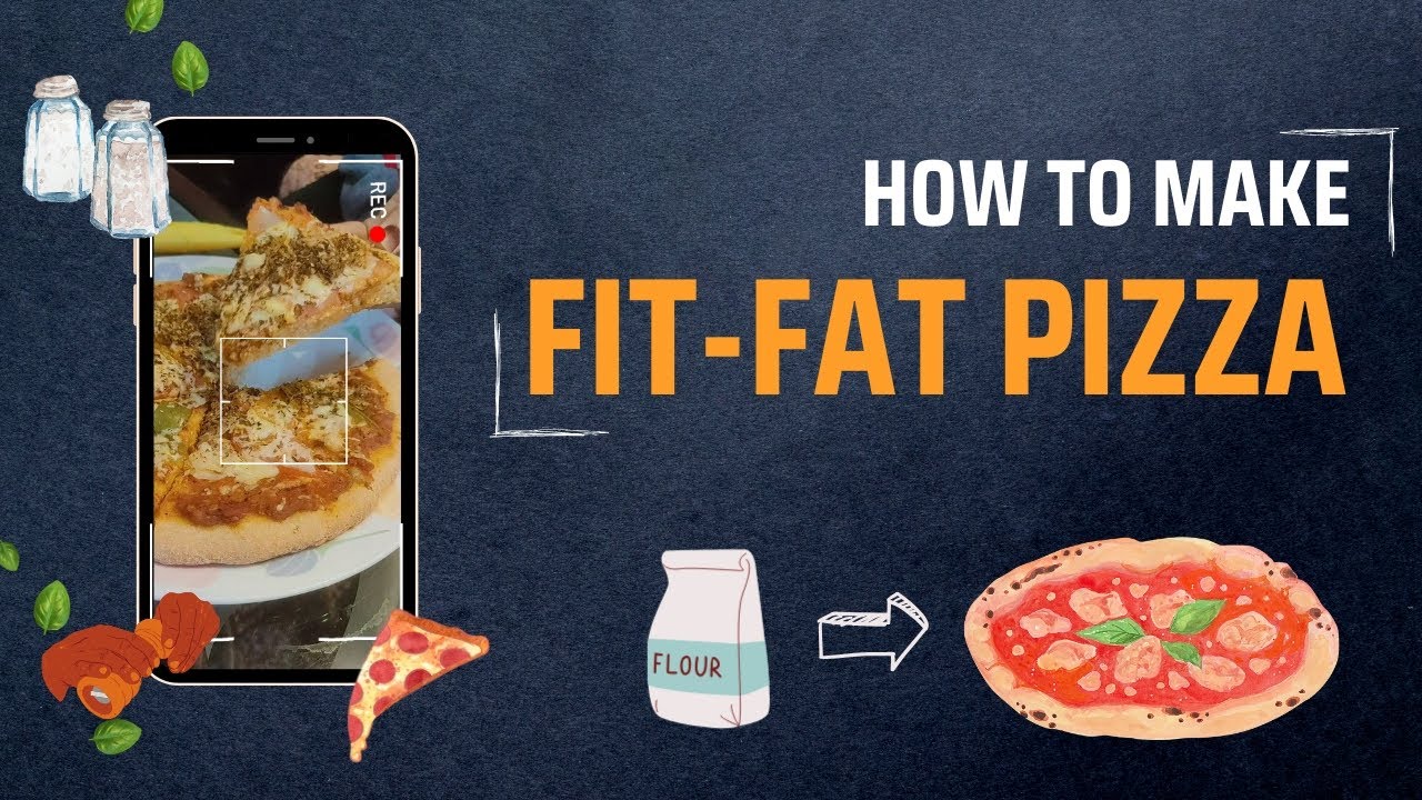 Fit-Fat Pizza 🍕:- whole wheat pizza #pizza #wheat #healthyfood # ...