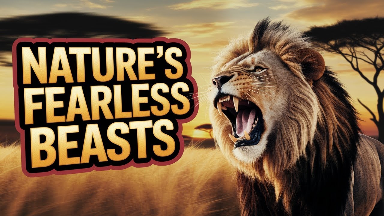 15 Most Fearless Animals on Earth - YouTube