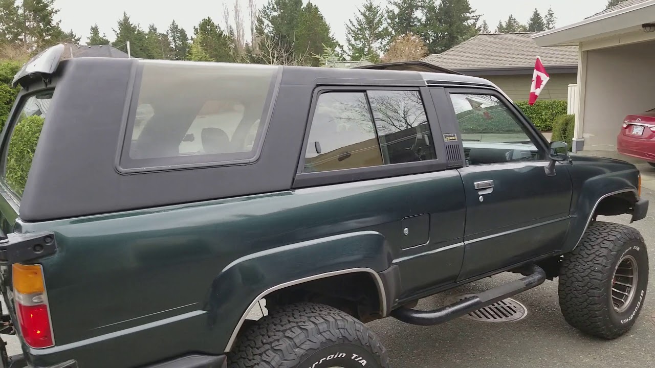 1985 4runner SR5 22RE 5 SPD - YouTube