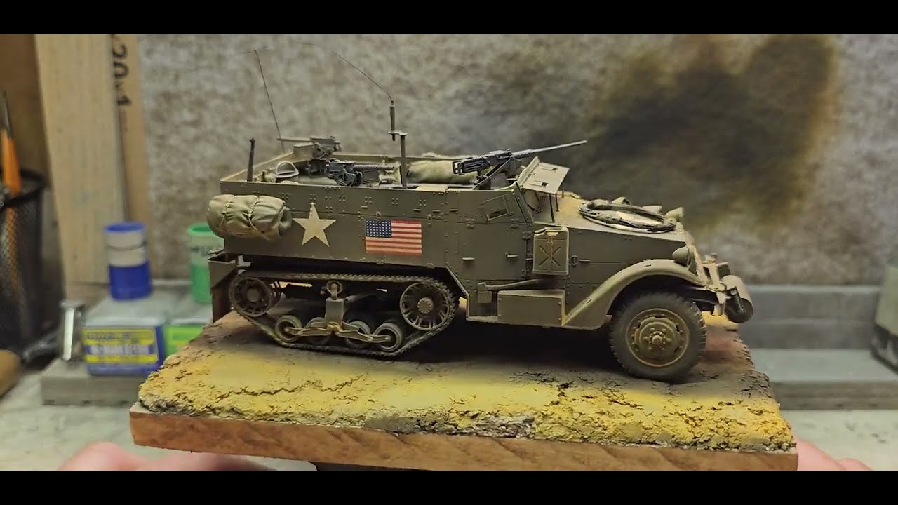 Dragon 1/35 M2 Half Track w/ Legend Stowage Set Build Reveal - YouTube