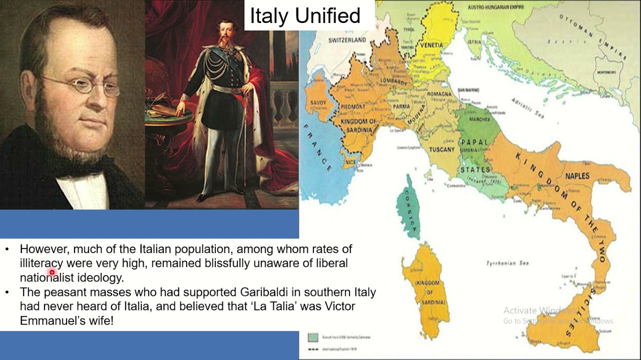 Describe The Unification Of Italy-Unification of Italy The Unification ...