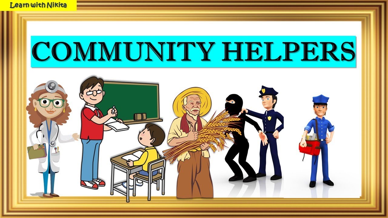 Community Helpers| who are community helpers |Learn with Nikita ...