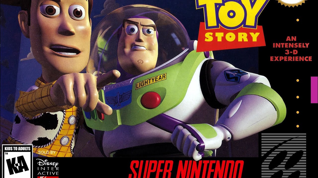 Toy Story Gameplay CRT (TV antigua)Súper Nintendo (1995 ) - YouTube