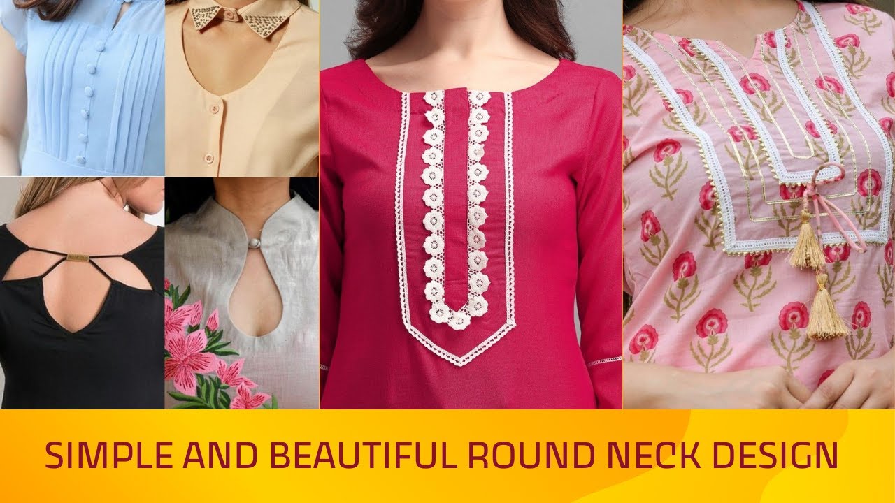 Beautiful Neck Design || Round neck design||#fashion #design # ...
