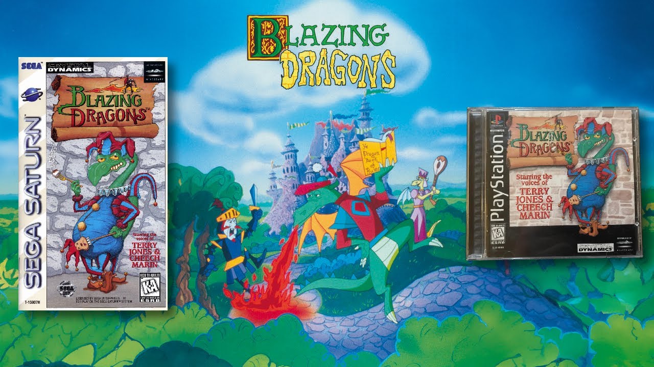 Longplay: Blazing Dragons (1996) [Sega Saturn] - YouTube