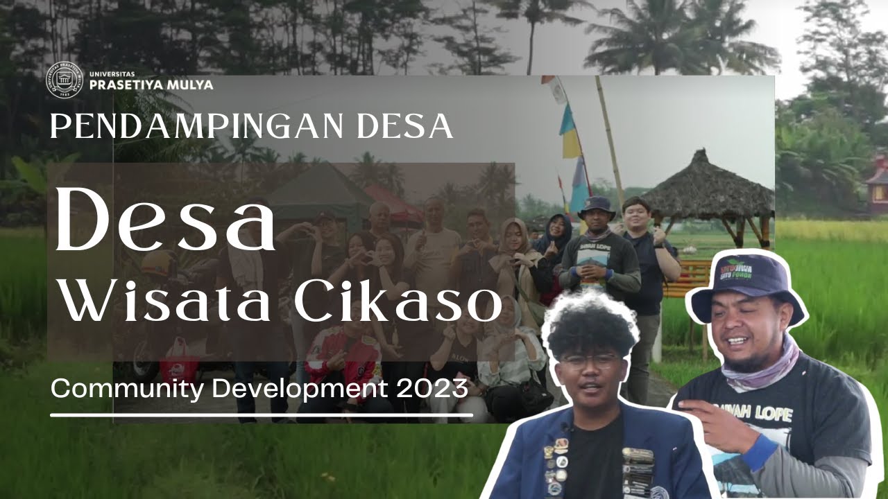 Pendampingan Desa Wisata Sawah Lope Program Comdev KKN Prasmul 2023 - YouTube