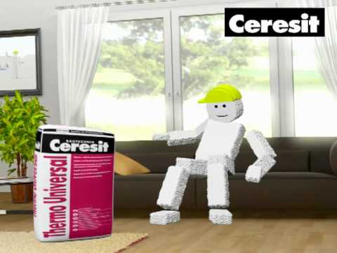Spot TV Ceresit Thermo Universal - Adeziv polistiren si masa de spaclu ...