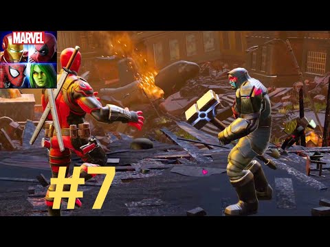 Deadpool Vs Ronan In Marvel Strike Force | Msf | Gametham - YouTube