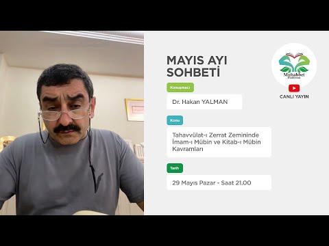 Tahavvülat-ı Zerrat Zemininde İmam-ı Mübin ve Kitab-ı Mübin Kavramları (Canlı Yayın) | Hakan Yalman