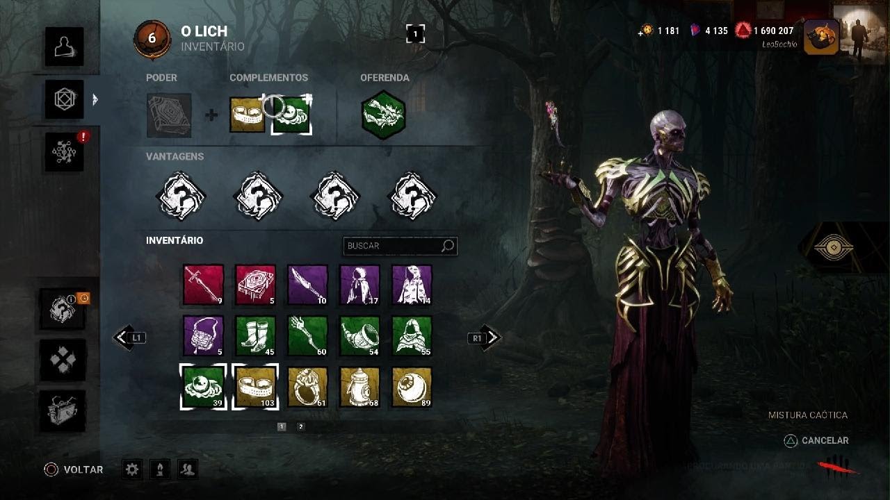 Dead by Daylight Lich 4k + mori - YouTube