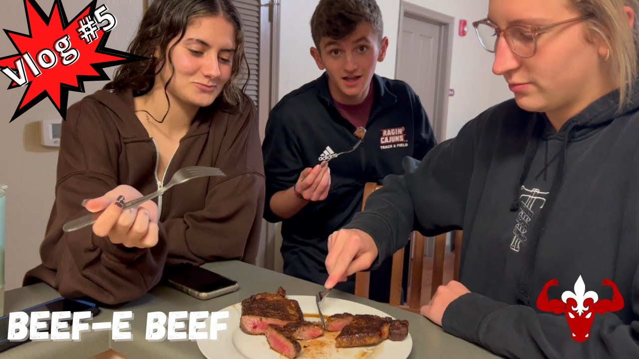 Beef-E Beef | D1 Athlete Vlog #5 - YouTube