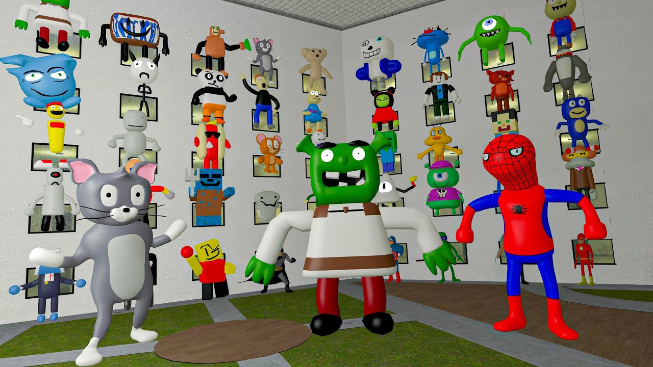 LIMINAL HOTEL - SPARTAN KICKING & MEGA PUNCH ALL 3D SANIC CLONES MEMES in garry's mod! - YouTube