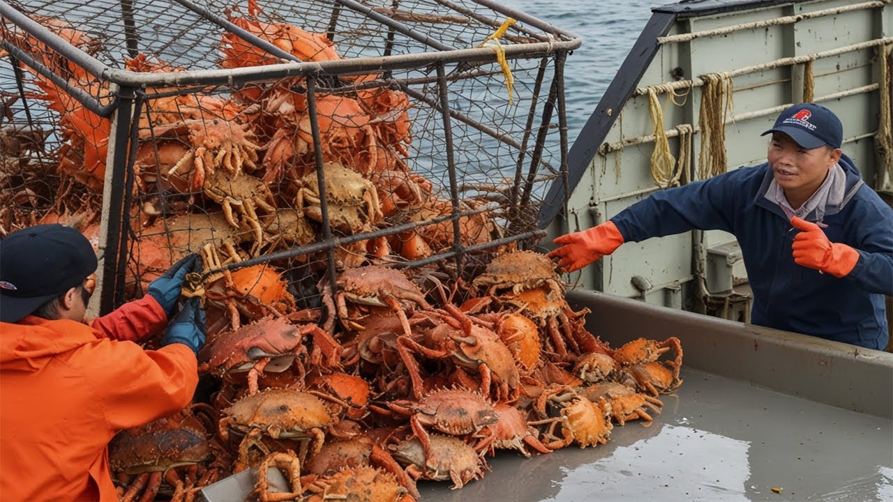 How Fishermen Catch Millions Of King Crabs Lobsters Pacific Ocean how-fishermen-catch-millions-of-king-crabs-lobsters-pacific-ocean