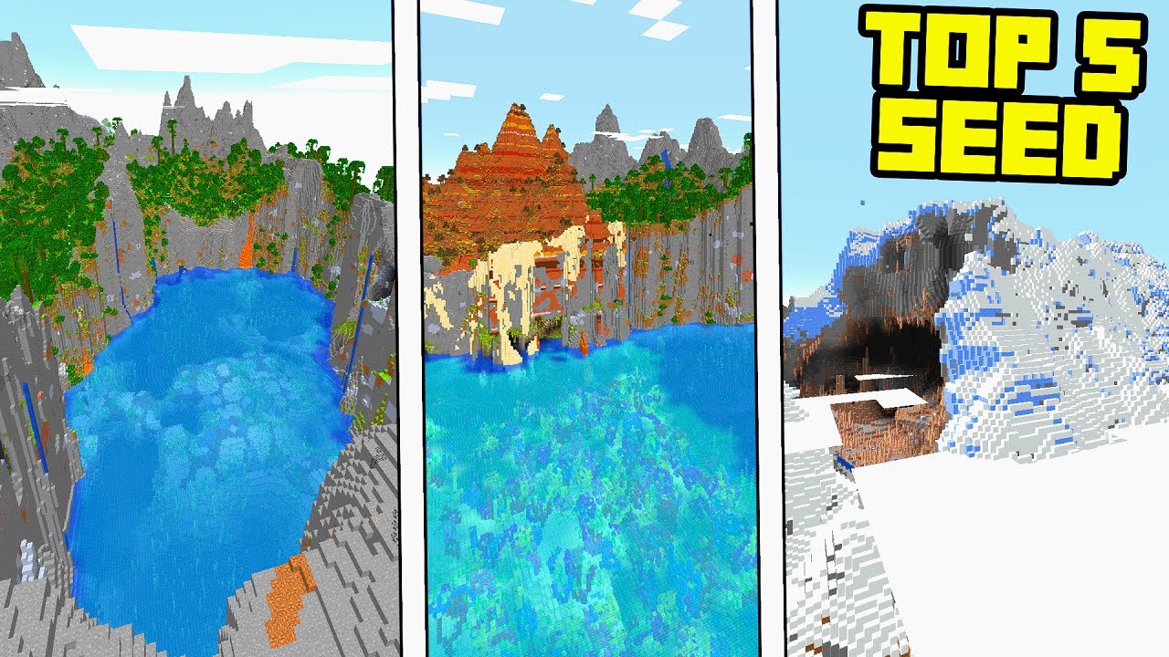 TOP 5 NUOVI SEED DI MINECRAFT ITA 1.19 e 1.20! - YouTube