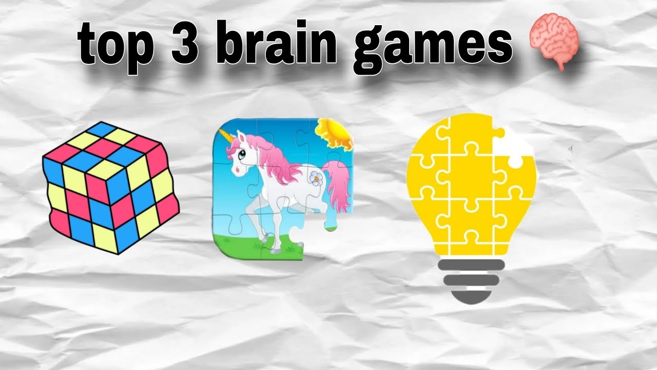 Top 3 Brain 🧠 GAMES For android - YouTube