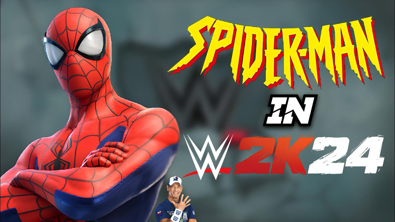SPIDER-MAN in WWE 2K24 | How To Download & Gameplay !! - YouTube