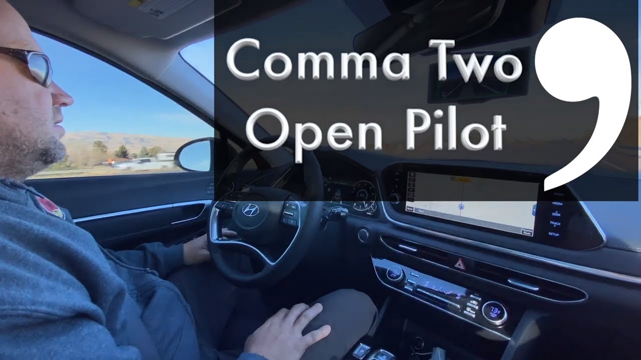 Comma Open pilot. Near autonomous driving system - YouTube