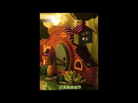 Colmar Town DIY Book Nook Kit - YouTube