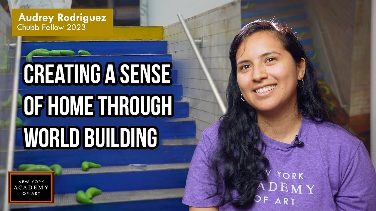 Find out how Audrey re creates a sense of home with her artwork - YouTube