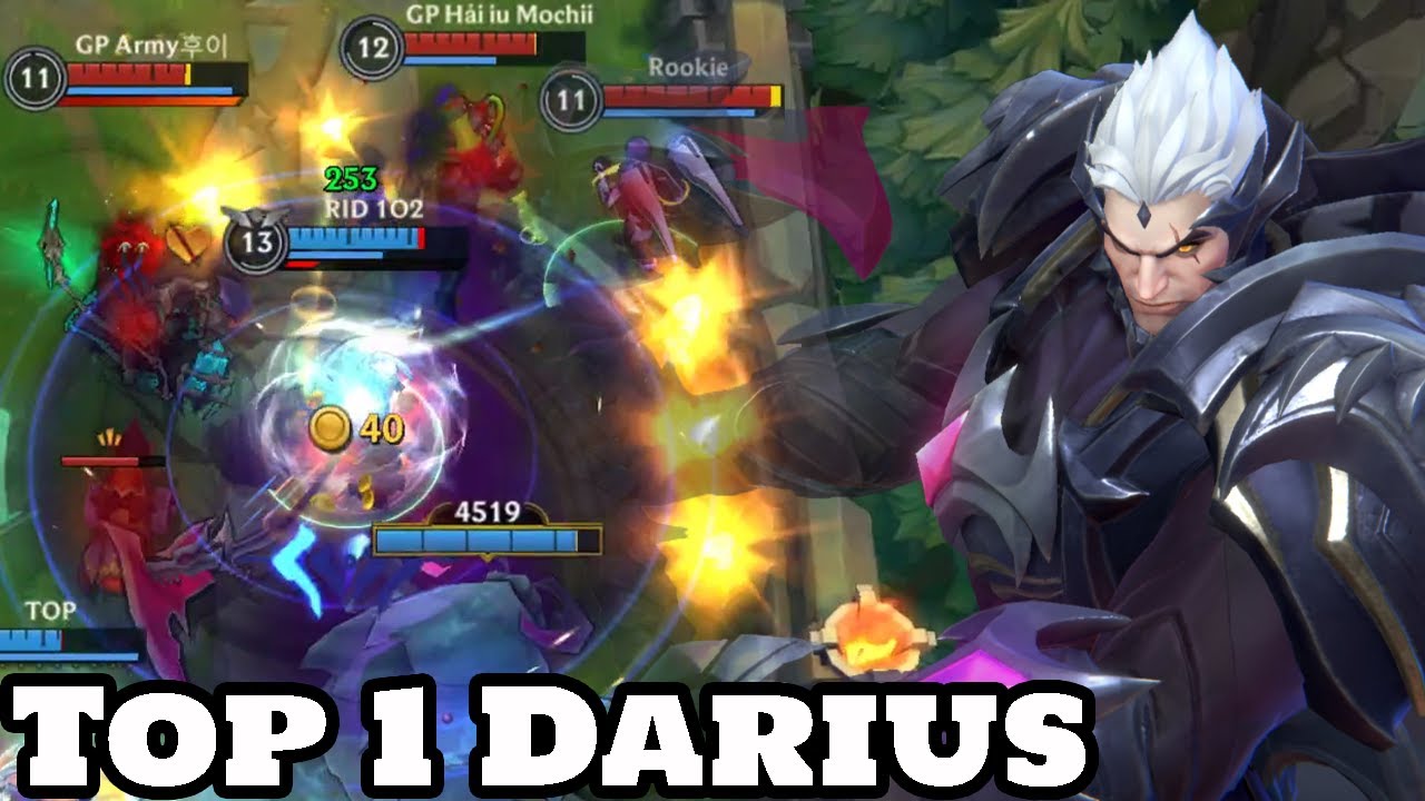 Wild Rift Darius - Top 1 Darius Gameplay "Darius Main" Rank Grandmaster ...
