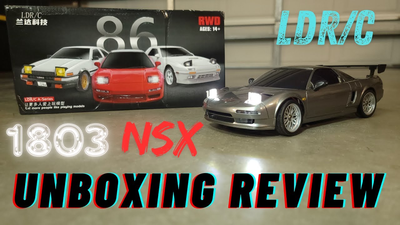 LDRC 1803 NSX Unboxing, First Impressions, Future Upgrades and Test ...