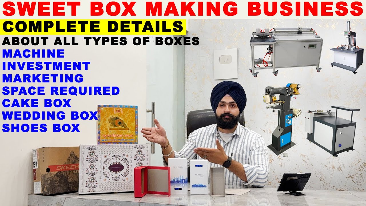 Start Sweet Box Making Business || Sweet Box Making Machine || Sweet ...