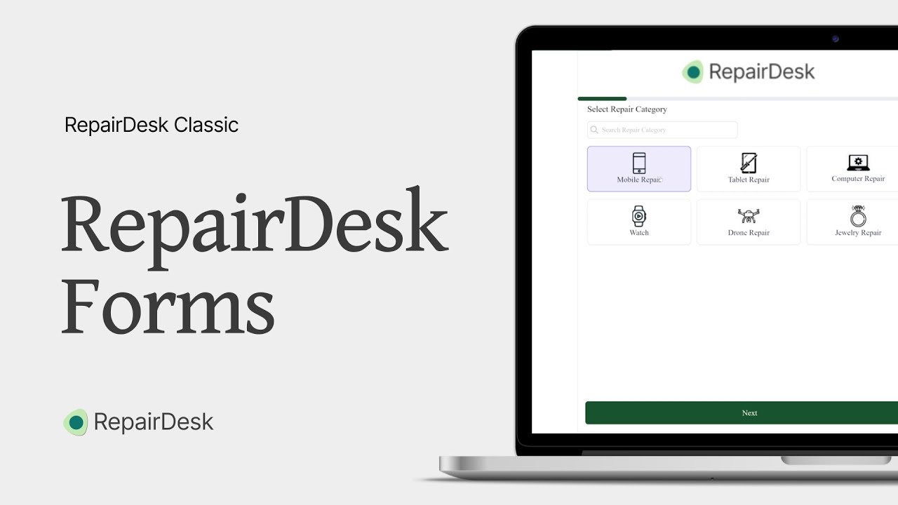 How to Setup and Use RepairDesk Forms – Tutorial - YouTube