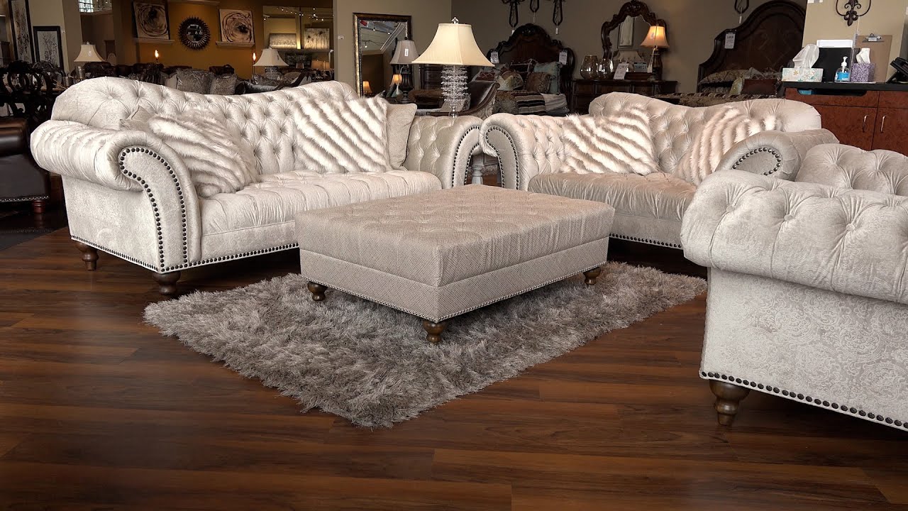 Aria Designs Lorraine Tufted Sofa Collection - 2063591 - YouTube