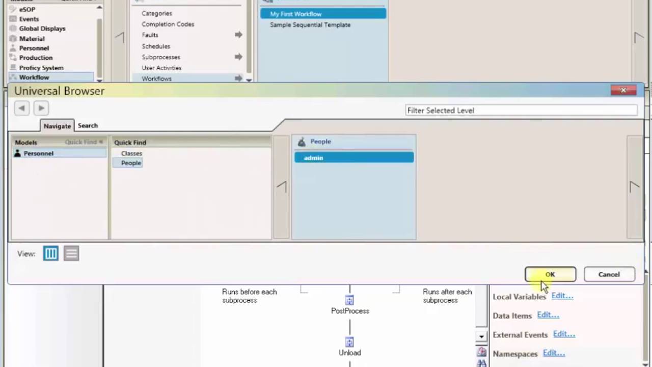 GE Proficy - Workflow - YouTube
