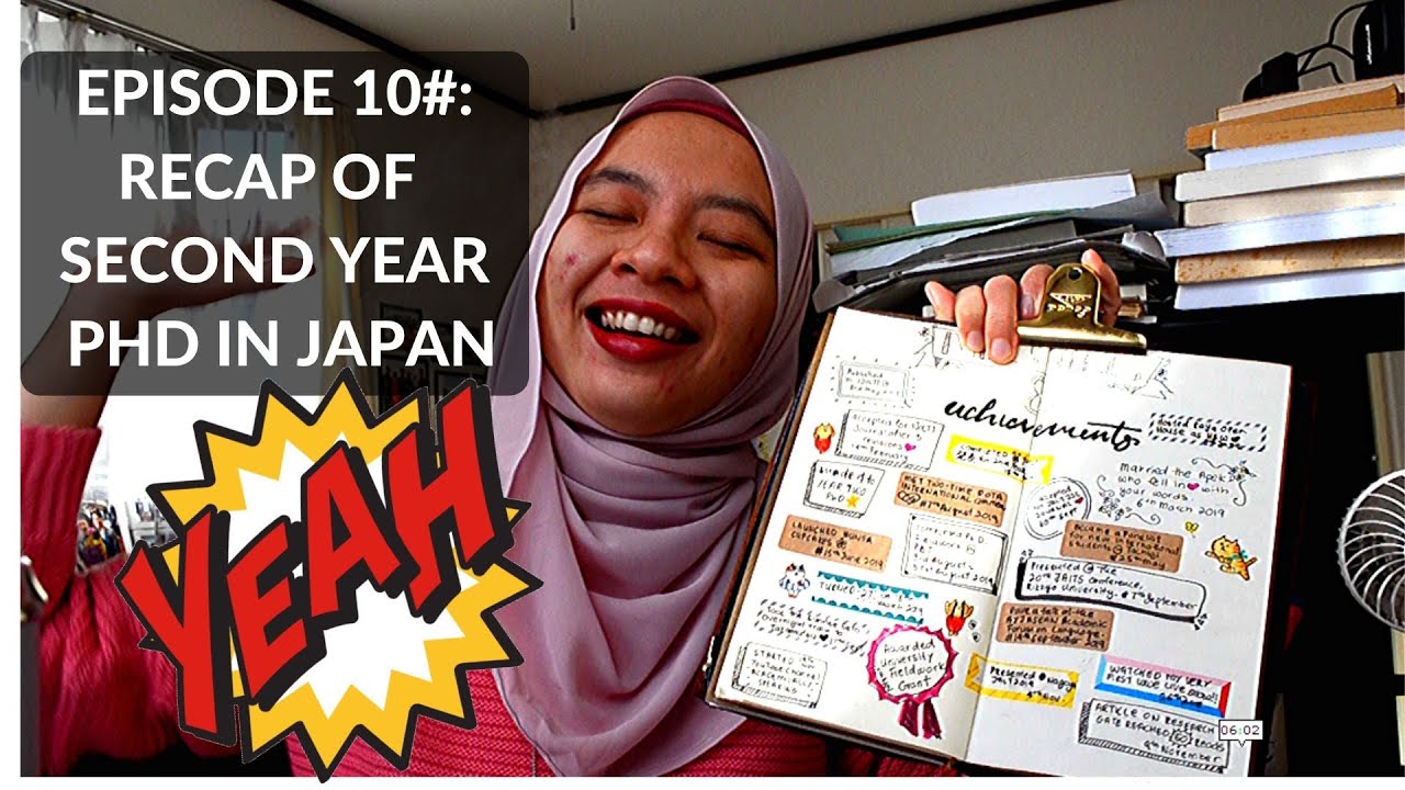Academically Speaking 10#: Recap on Second Year of PhD in Japan - YouTube