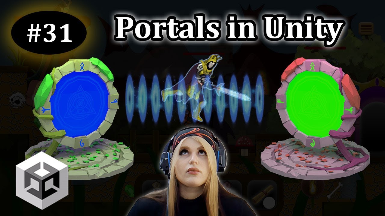 31- Creating a Portal System in Unity | 2D Platformer Game Tutorial ...