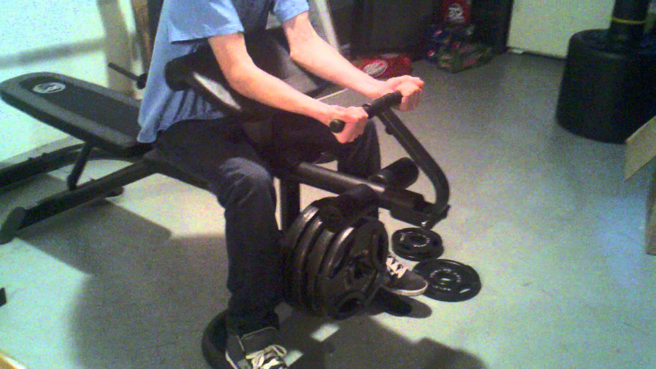Preacher curl fail - YouTube