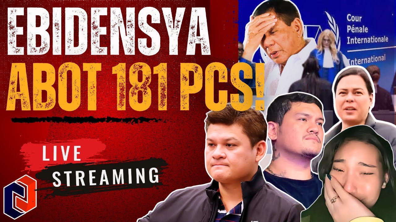 IYAK MGA DD-EBS! EBIDENSYA LABAN kay Digong Duterte abot 181 PIECES! - YouTube