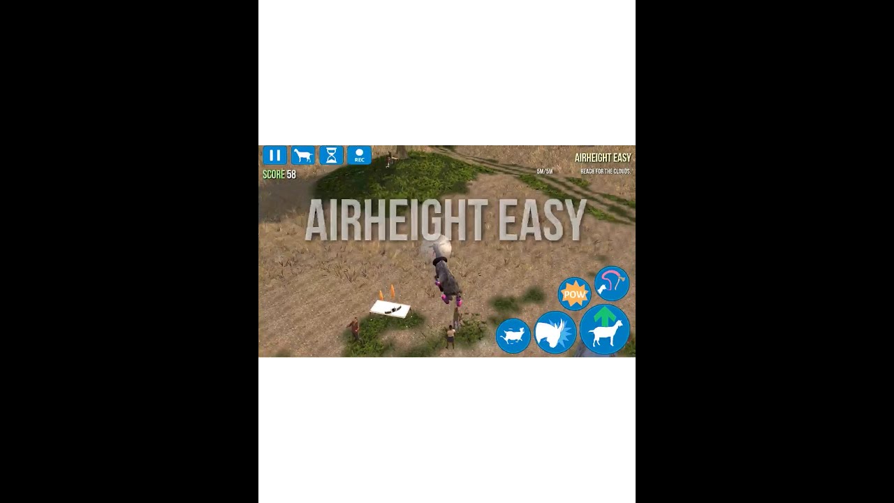 Ways to fly in goat simulator - YouTube