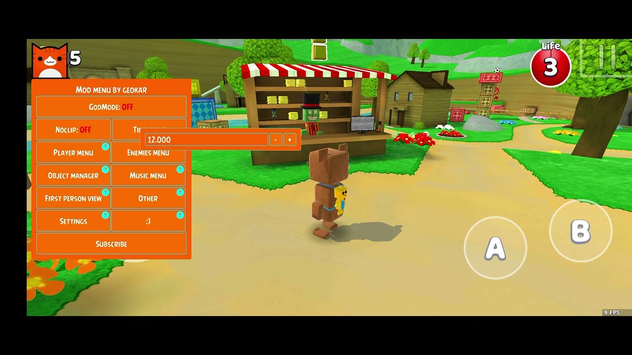 Super bear adventure Mod Menu+Save Data Many things first person ects ...