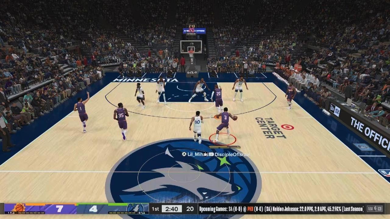 NBA 2K24 Play Now Online Gameplay Suns - YouTube