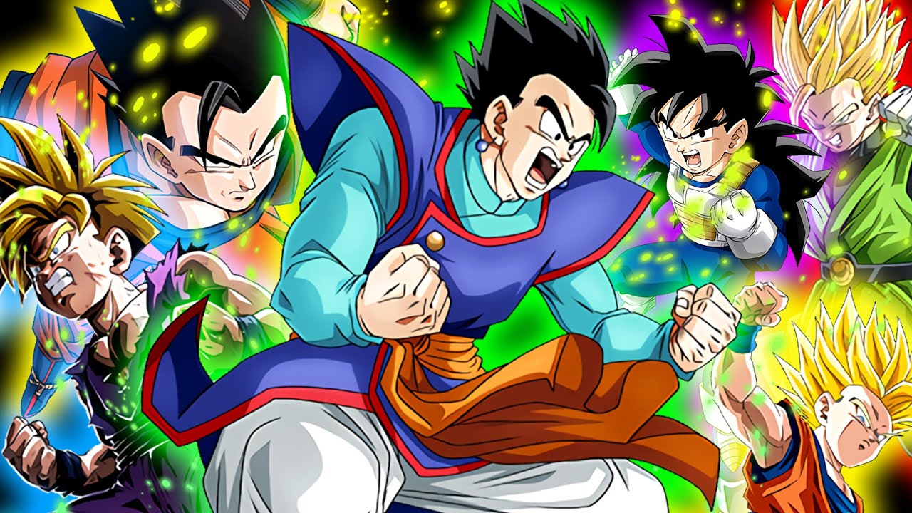 ALL 100% RAINBOW GOHAN TEAM! 1st Try F2P + P2P SBR Challenge | Dragon ...