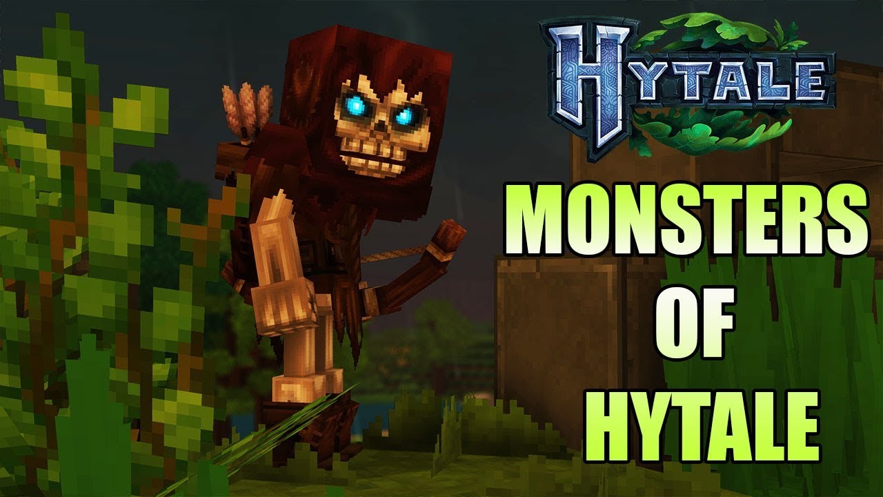 MONSTERS FOR HYTALE - YouTube