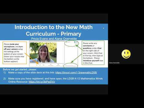 Introduction to the New Math Curriculum Gr 1-3 - YouTube