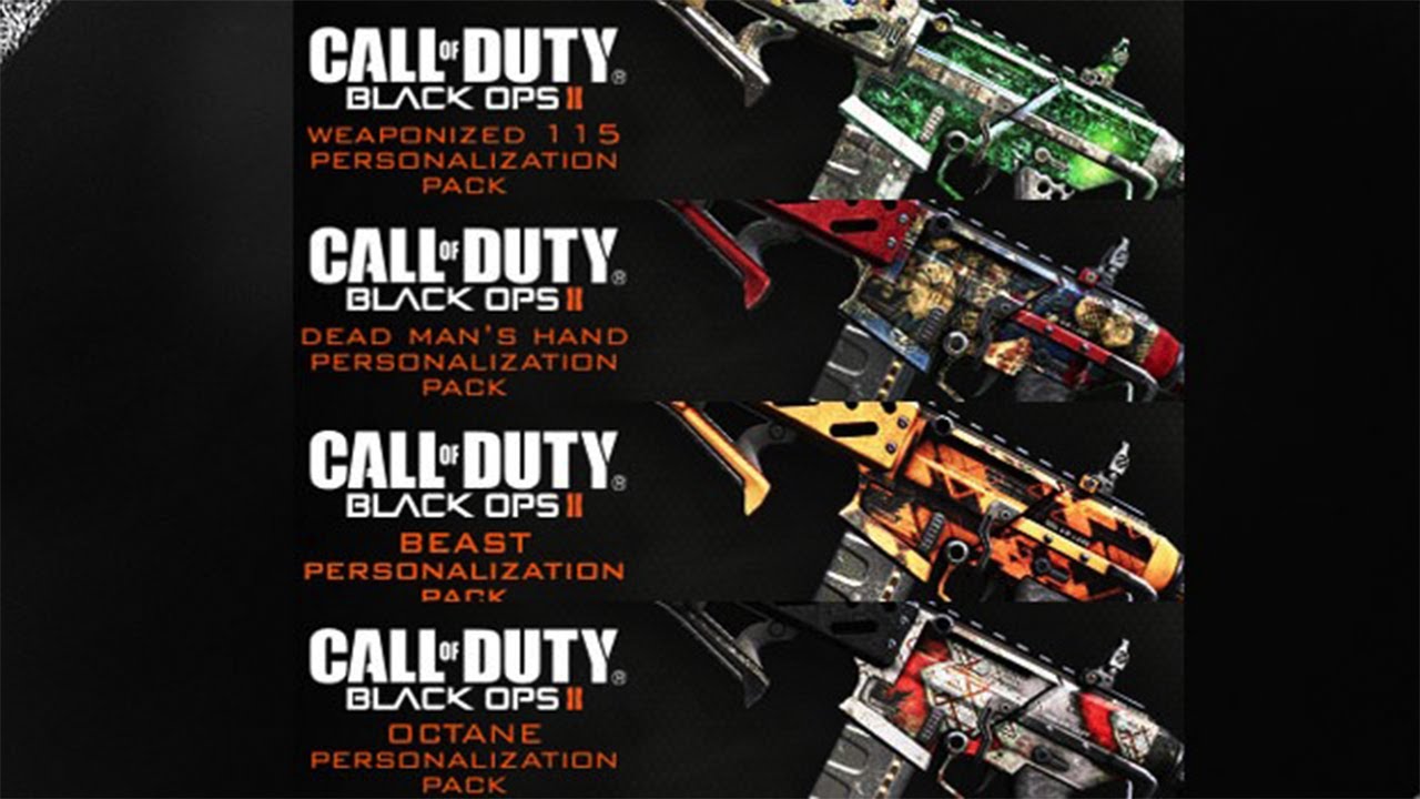 Nuevos Camuflajes Para Call Of Duty BLACK OPS 2! Pack A Punch Origins ...