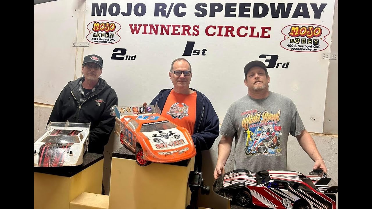 1-27-24 Mojo A-Main 1/8 Super Late Model - YouTube