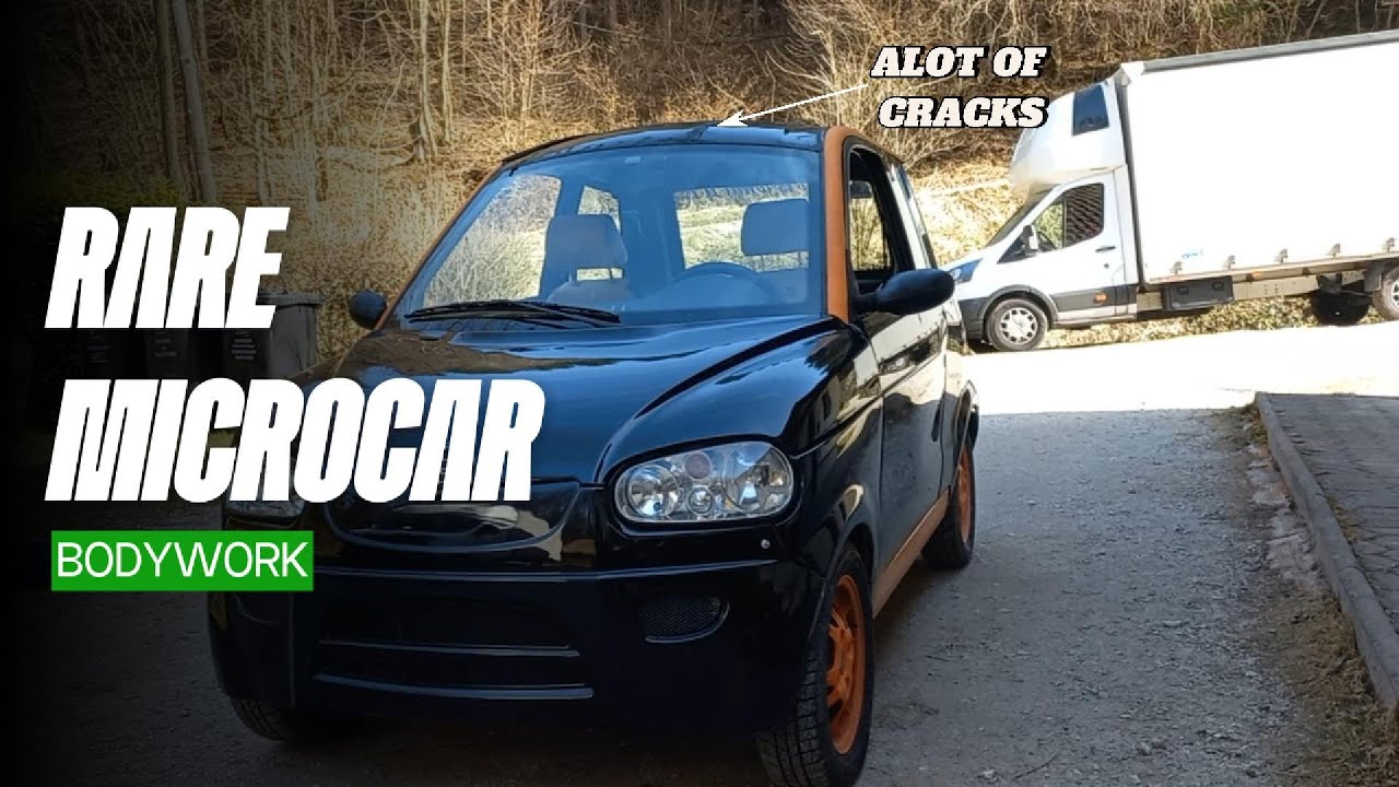Working On A Rare Italian Microcar From 2004 - YouTube