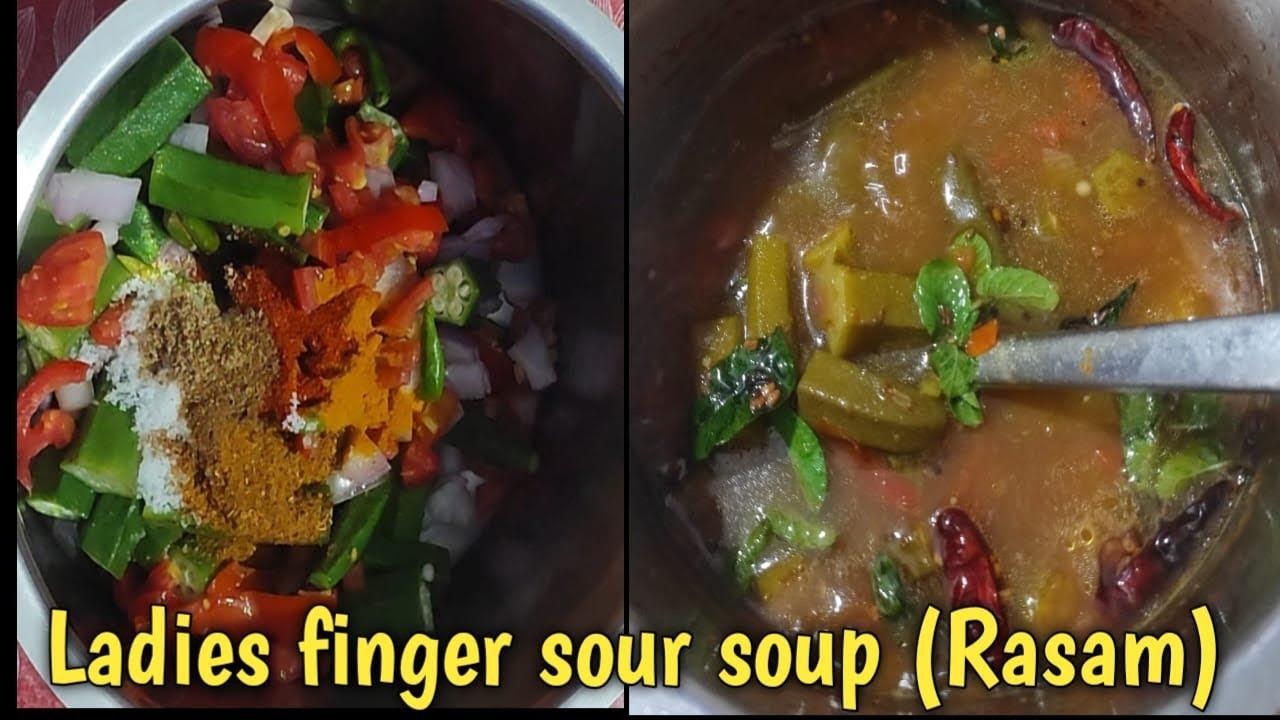 Ladies finger sour soup (Raram)🍲😋👌👍 #Respiys#cooking#Surabhi malti ...
